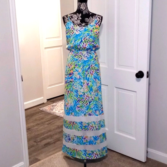 Lilly Pulitzer | Dresses | Htf Lilly Pulitzer Deanna Maxi Dress | Poshmark